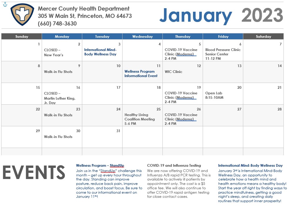 Gina – Mercer County Health Department